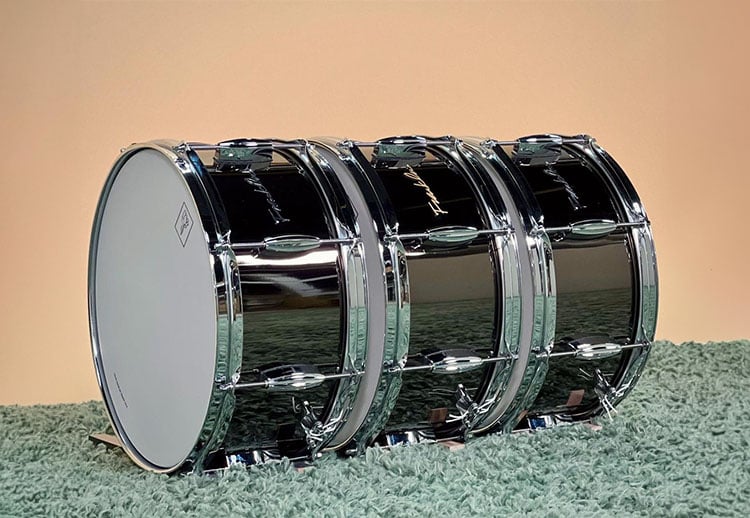 Franklin Black Brass Snare Drum