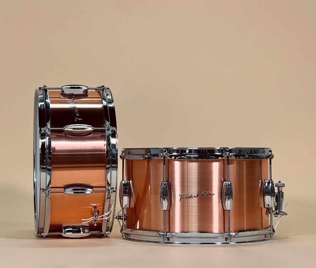 Franklin Copper Snare Drum